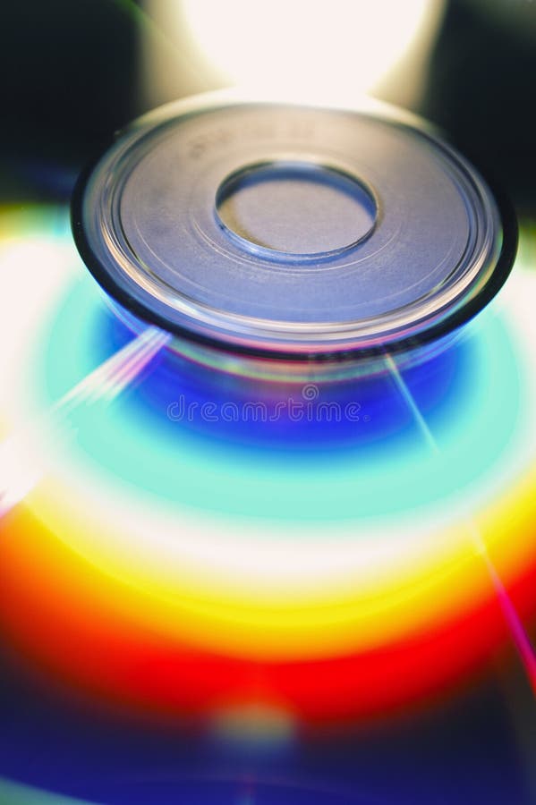 Rainbow CD_ROM stock image. Image of colored, rainbow - 23713609