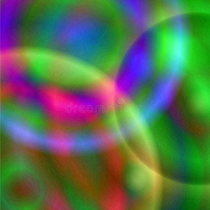 Rainbow Circles Spread Out on a Bright Background. Abstract Rainbow ...
