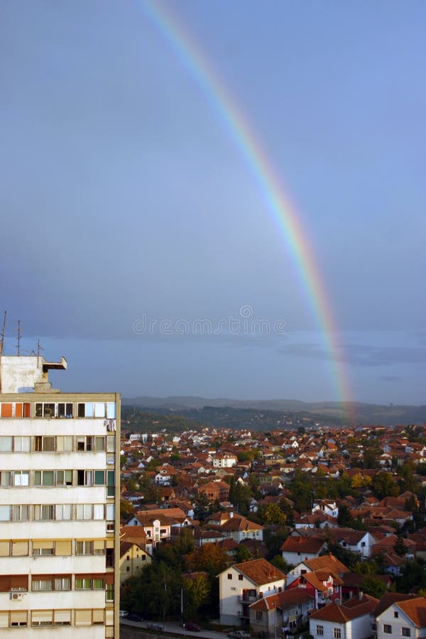 Rainbow City Picture. Image: 6778279