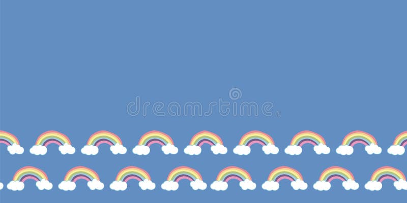 Rainbow Balloon Border Stock Illustrations – 524 Rainbow Balloon Border ...