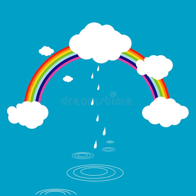 Rainbow Puddle Stock Illustrations – 316 Rainbow Puddle Stock ...