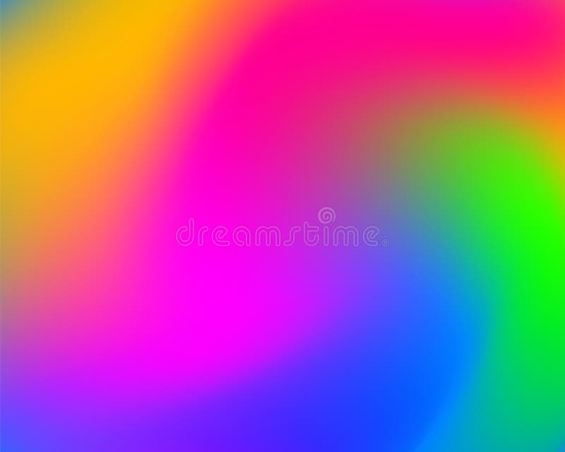 Bright Rainbow Swirl Abstract Background. Vector Twist Wallpaper Design ...