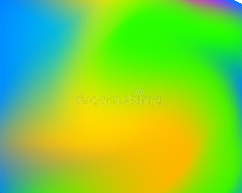 Rainbow Color Abstract Vector Background. Smooth Gradient Bright ...