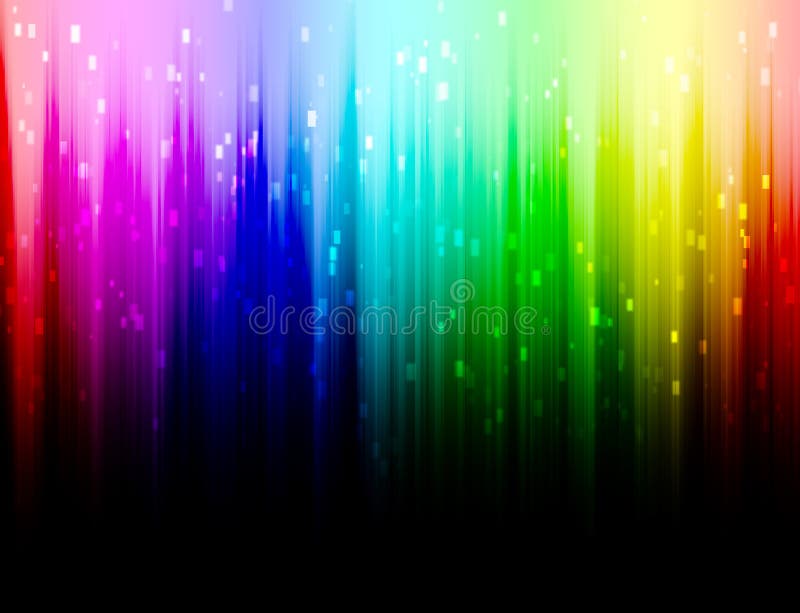 Rainbow Color Background stock illustration. Illustration of graphic ...