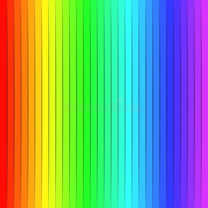 Color Rainbow Straight Lines Stock Illustrations – 1,469 Color Rainbow ...