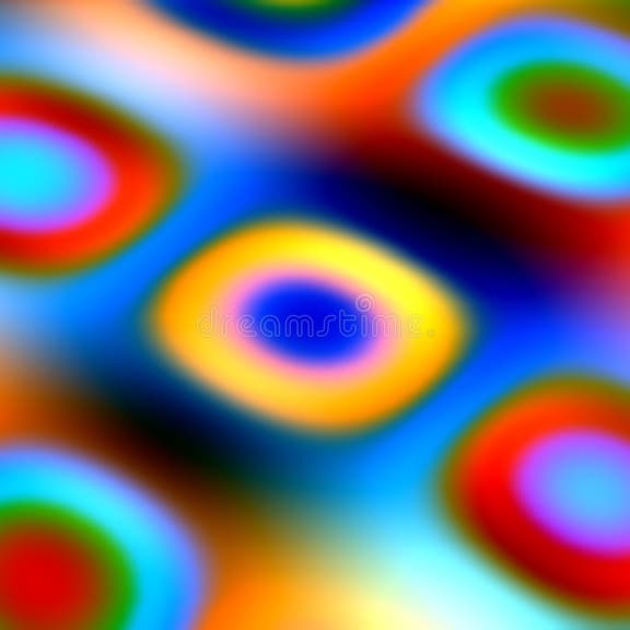 Rainbow Color Blobs stock illustration. Illustration of science - 626162