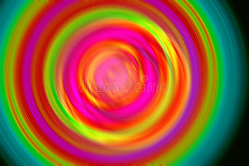 Rainbow Color Circle Fabric Isolated on Pattern Abstract Background ...