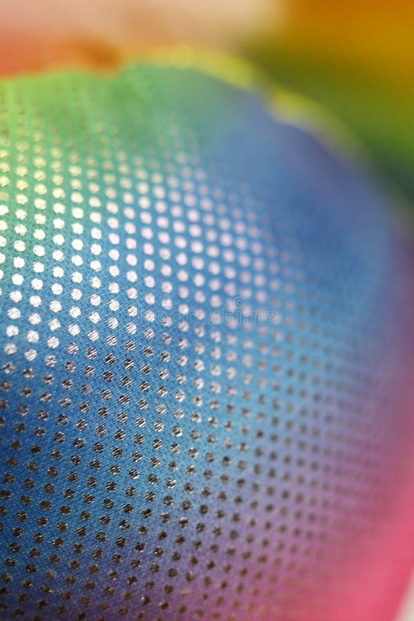 Rainbow Color Fabric Abstract Background. Stock Photo - Image of ...