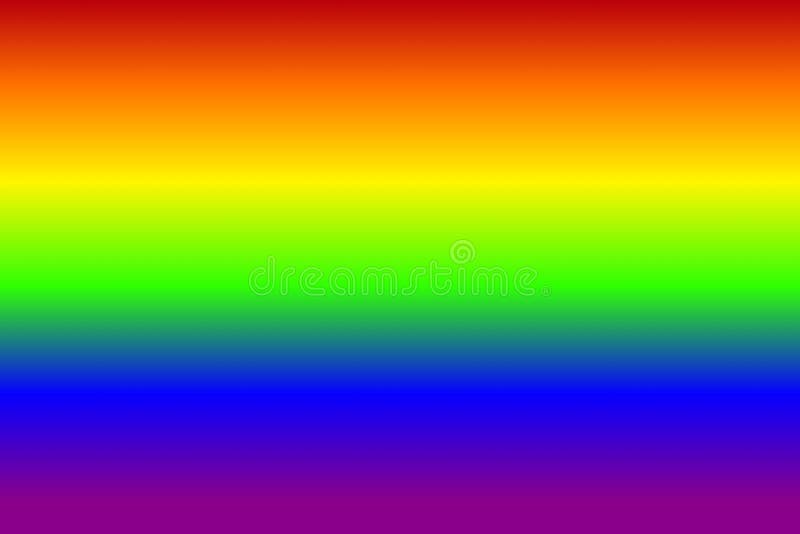 Rainbow Color Gradation on the LGBT Flag Stock Illustration ...