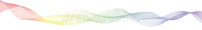 Rainbow color moving line stock illustration. Illustration of curve ...