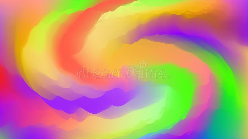 Rainbow Color Swirl Abstract Background Design Stock Vector ...
