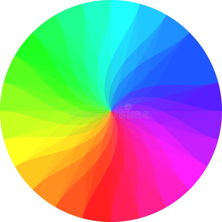 Rainbow Color Wheel Stock Illustrations – 7,983 Rainbow Color Wheel ...