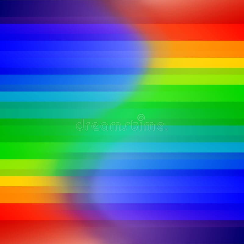 Rainbow Colored Abstract Background with Stripes Stock Vector ...