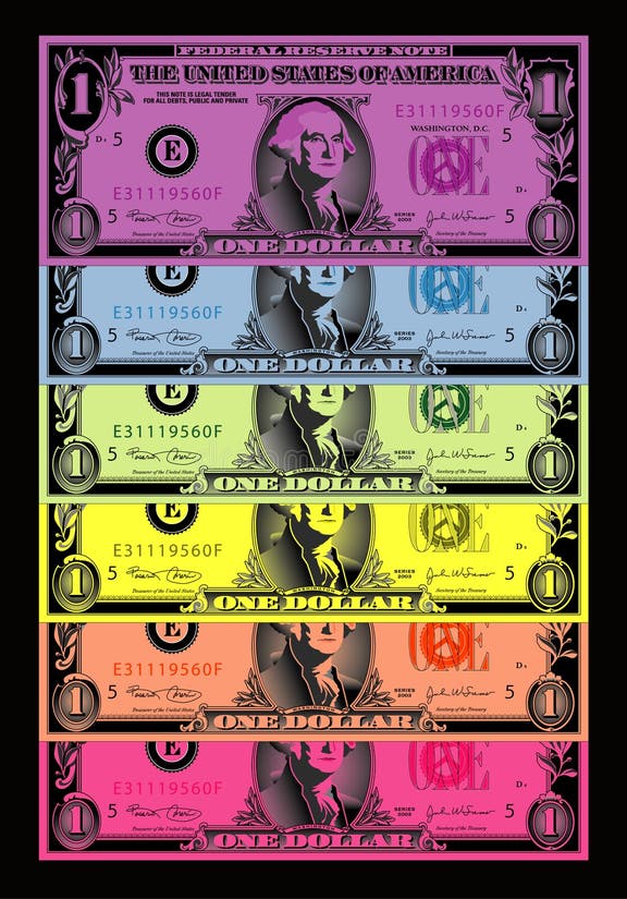 Rainbow Currency Stock Illustrations – 2,122 Rainbow Currency Stock ...