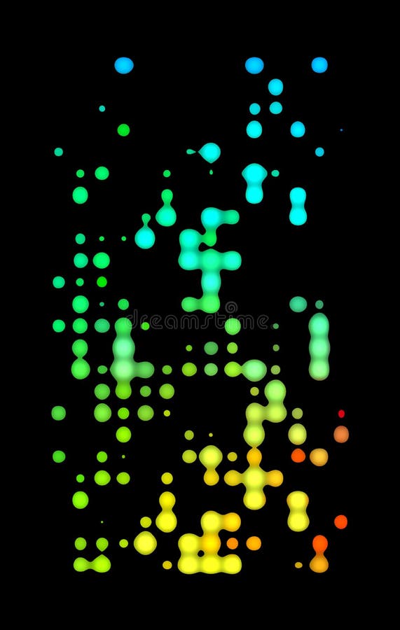 6+ Rainbow colored dots black Free Stock Photos - StockFreeImages