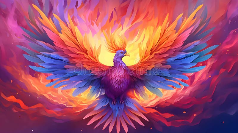 Fire Phoenix Wallpaper Hd