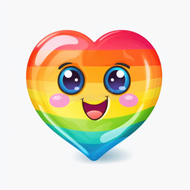 Happy Meme Face Rainbow