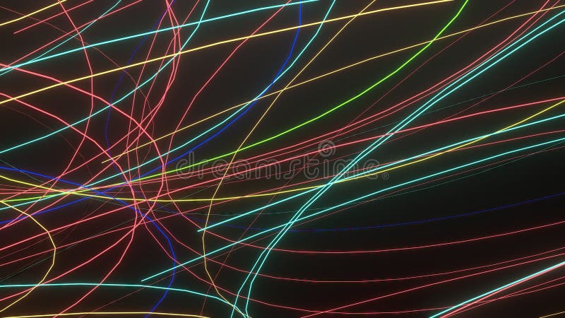 Rainbow -colored Lines that are Entangled with Random Curves Abstract ...
