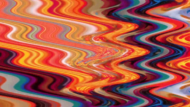 Rainbow-colored Liquid Swirl Pattern with a Psychedelic Effect. Stock ...