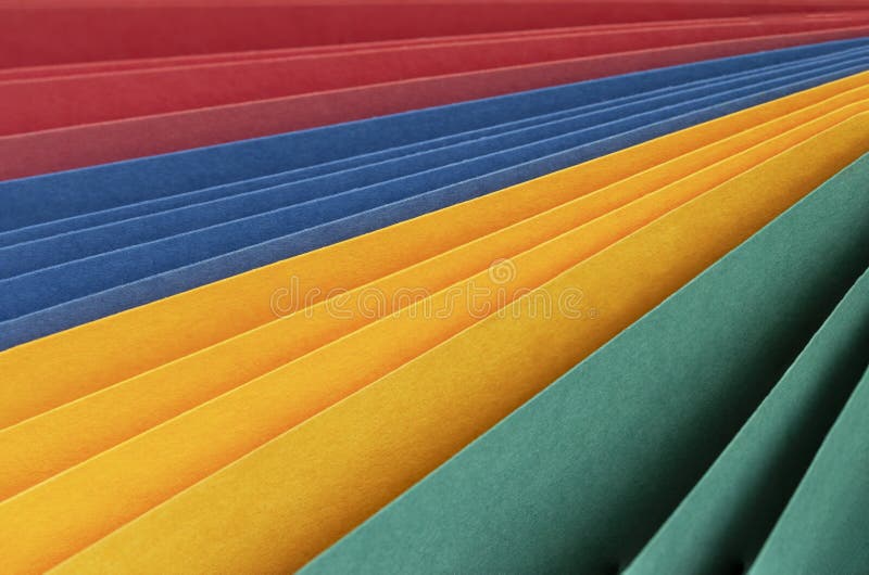 Rainbow Colored Paper. Abstract Pattern of Color Spectrum Stock Image ...
