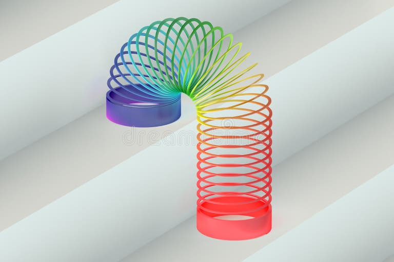 Slinky Stock Illustrations – 748 Slinky Stock Illustrations, Vectors ...