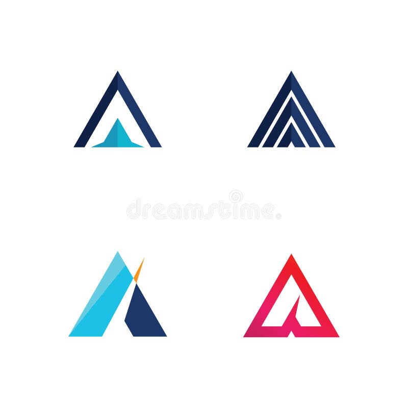Rainbow Colored Prismatic Triangle Vector Logo for Creative Corporate ...