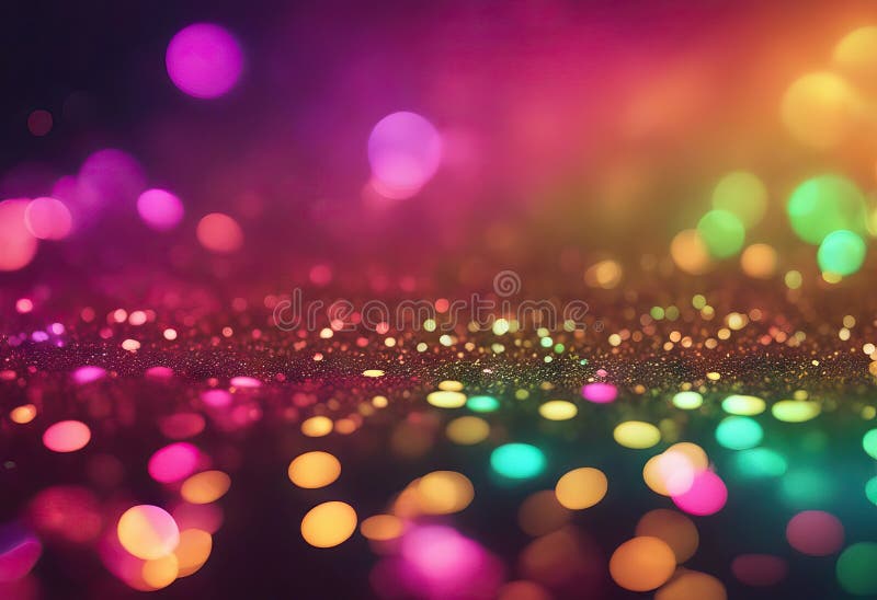 Rainbow Colored Shimmering Gradient Background and Dot Animation Stock ...