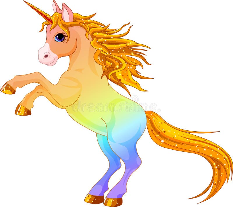 Rainbow Mane Unicorn Stock Illustrations – 14,289 Rainbow Mane Unicorn ...