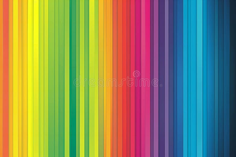 Rainbow Colored Vertical Striped Background Suitable for Fashion ...