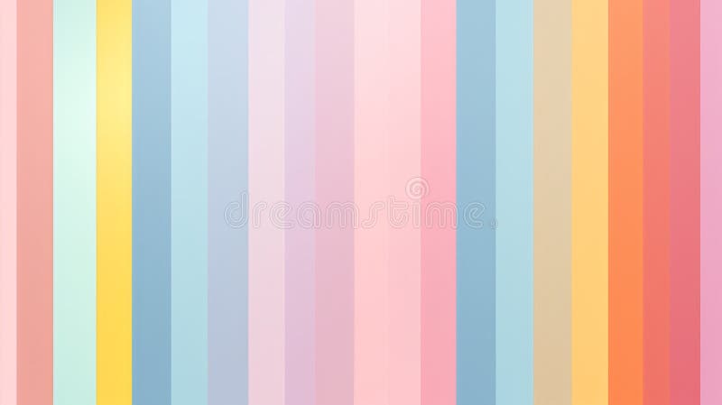 Rainbow Colored Wallpaper with Vertical Stripes Stock Photo - Image of ...