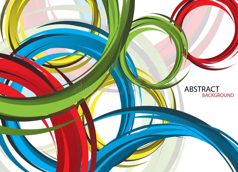 Rainbow Colorful Advertisement Stock Vector - Illustration of green ...