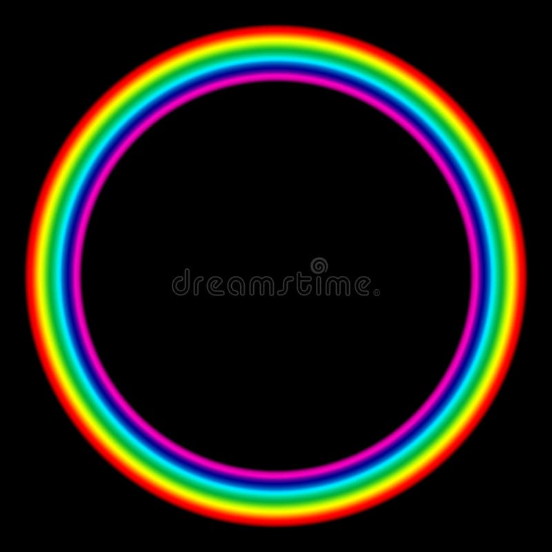 Rainbow stock illustration. Illustration of curves, spectrum - 178756285