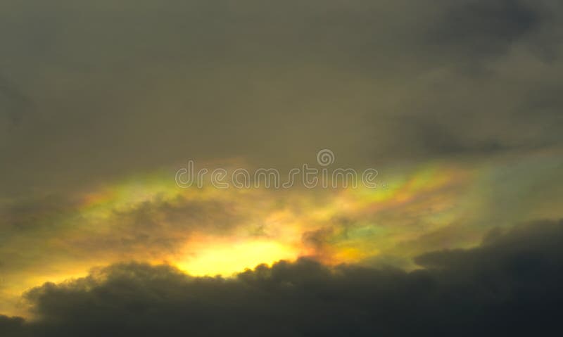 Rainbow Iridescence from Oil Spill Stock Photo - Image of ecology ...