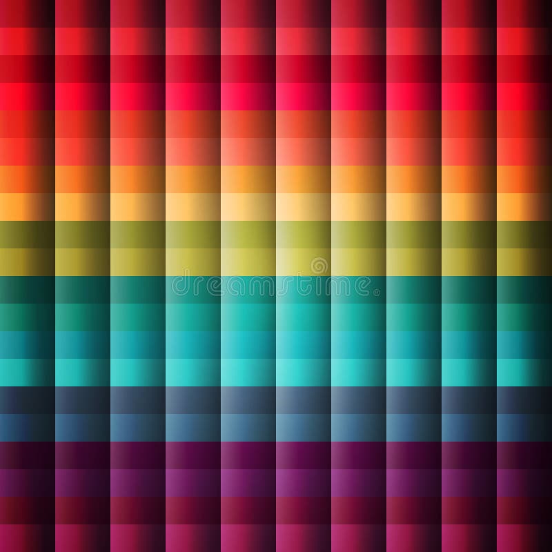 Rainbow Colorful Transparent Rounded Rectangle Stock Vector ...