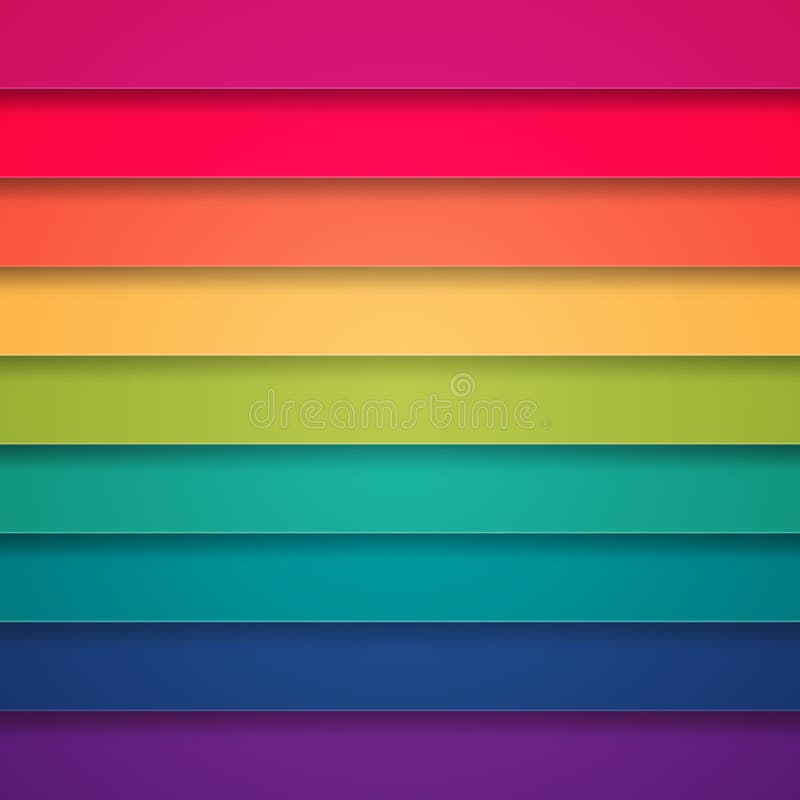 Rainbow Colorful Stripes Abstract Background Stock Vector ...
