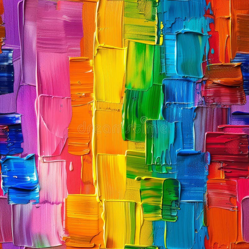 Rainbow Colors Converge in a Stunning Display of Artistic Expression ...