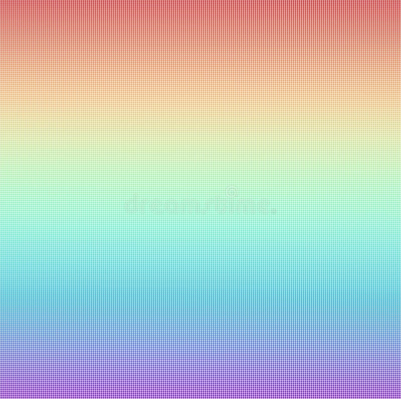 Rainbow Colors Transitioning from Red To Indigo in a Color Gradient E ...