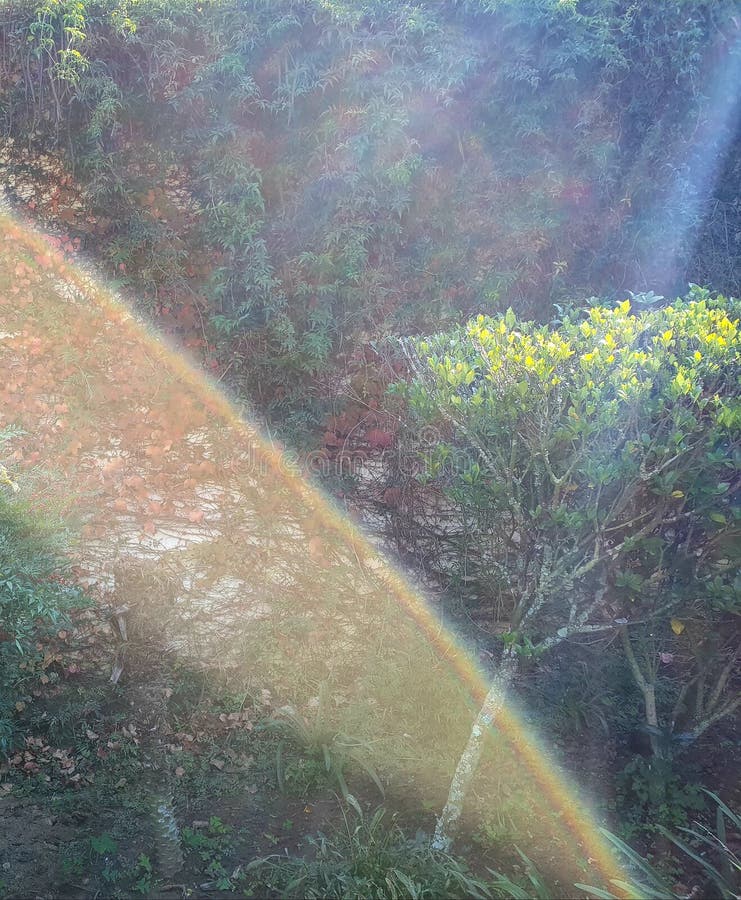 Rainbow stock image. Image of sunlight, rainbow, colour - 149071323