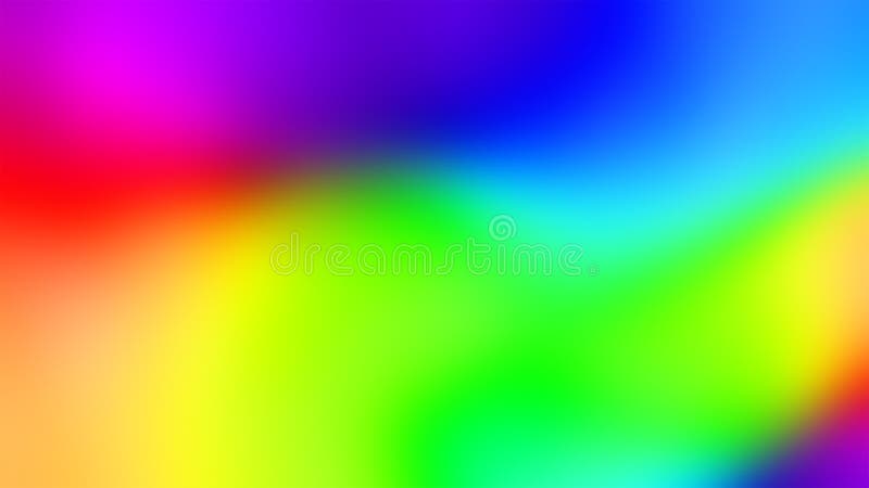 Rainbow Colour Gradient Background Stock Illustration - Illustration of ...
