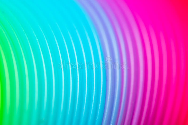 Rainbow Coloured Pattern of a Toy... Stock Photo - Image of purple ...