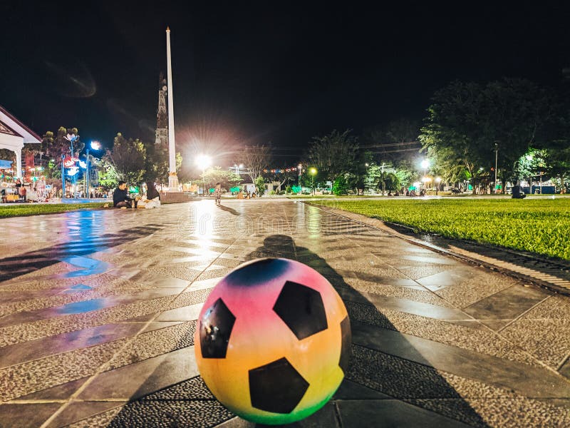 Rainbow Colours of the Ball Stock Photo - Image of green, yellow: 207403168