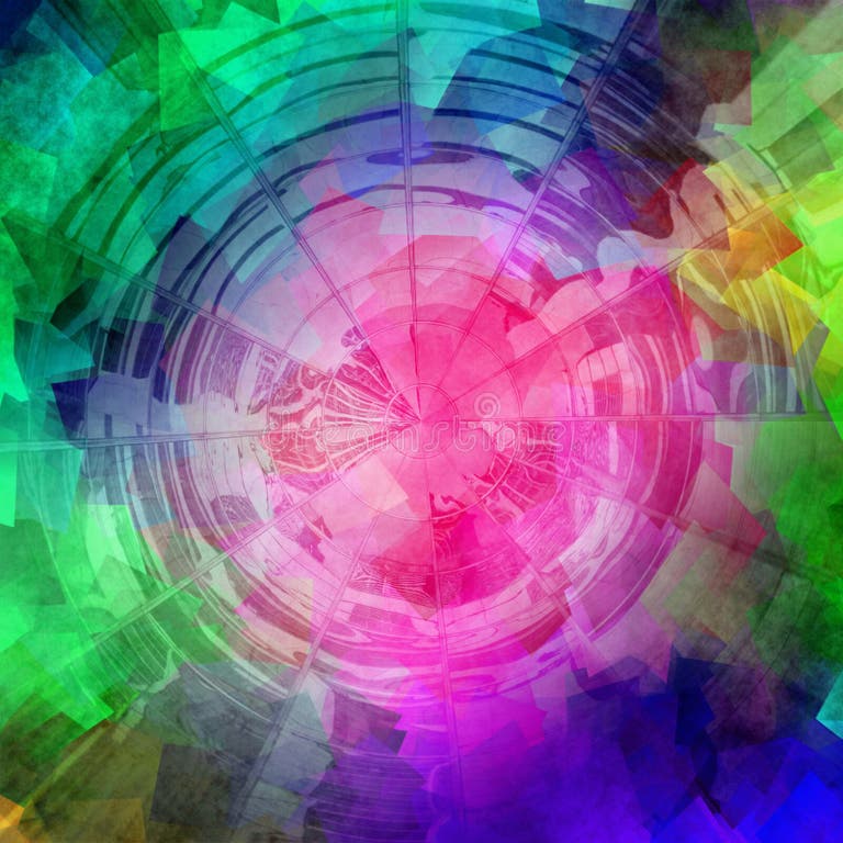 Rainbow Computer Rendered Abstract , Stock Illustration - Illustration ...