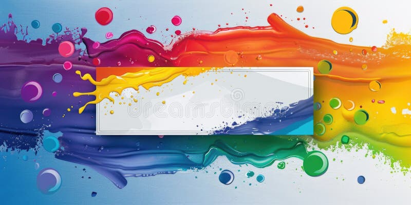 Rainbow Computer Screen stock photo. Image of digital - 384040232