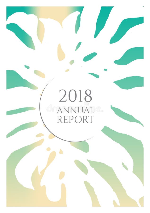 Rainbow Cover Design Mockup. Stock Vector - Illustration of brochure ...