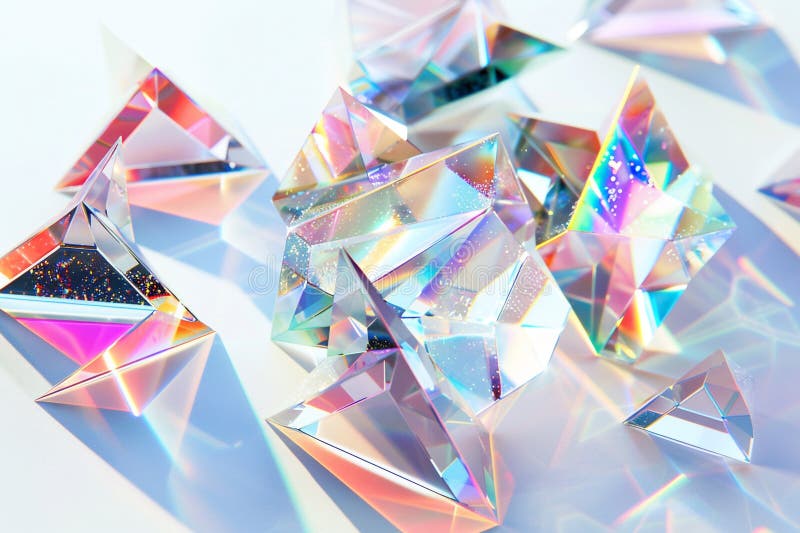 Rainbow Pastel Crystals Close Up Macro Texture Stock Photos - Free & Royalty-Free Stock Photos ...