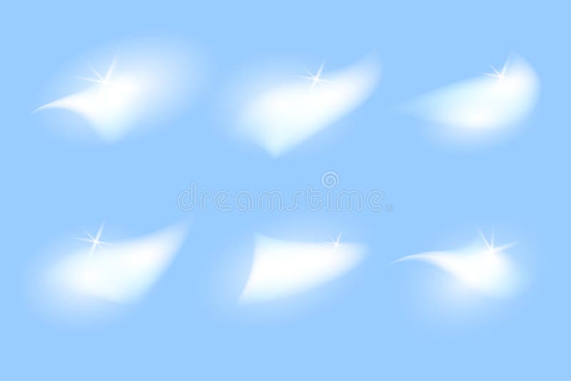 Rainbow Crystal Reflection Effect. Shimmer and Shine Stock Vector ...