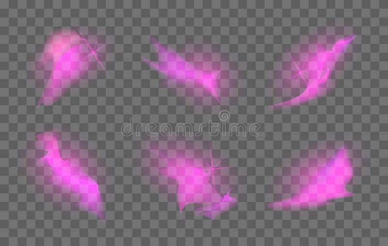 Rainbow Crystal Reflection Effect. Shimmer and Shine Stock Vector ...