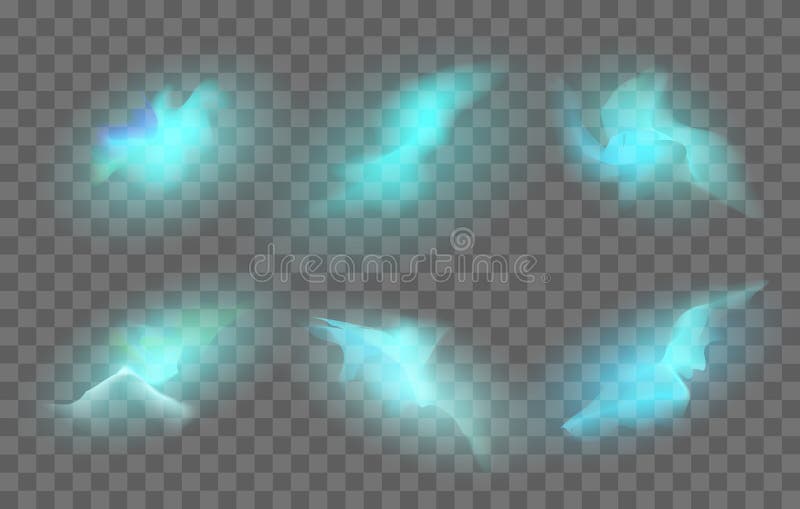 Rainbow Crystal Reflection Effect. Shimmer and Shine Stock Vector ...