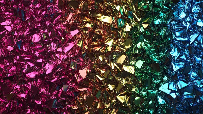 Rainbow Crystal Texture Background Stock Illustration - Illustration of crystal, texture: 349420621