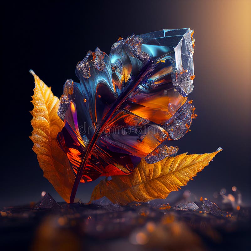 Rainbow Crystal, Color Stone, Rainbow Gem, Generative Ai Illustration ...